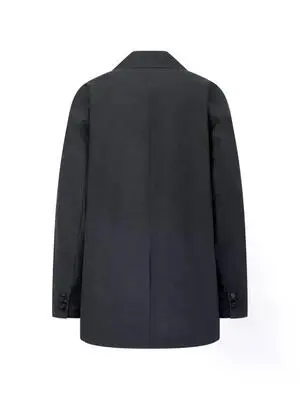 STUDIO TOMBOY Single-breasted Relaxed-fit Cotton Blazer - Grey