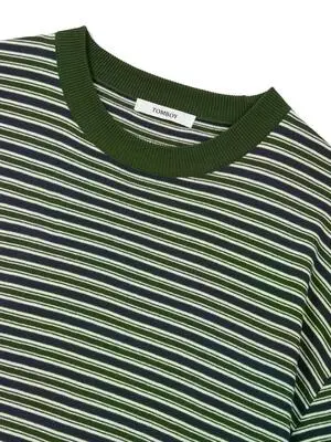STUDIO TOMBOY Striped Short-sleeve T-shirt