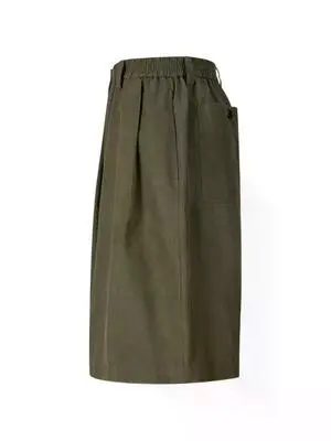 STUDIO TOMBOY Elasticated-waist Pleated Shorts - Green