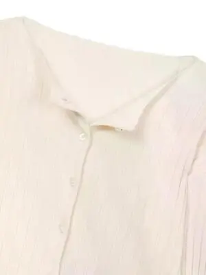 STUDIO TOMBOY Ribbed Button-down Cardigan