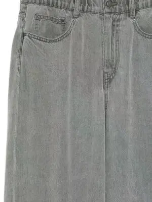 JNBY Elastic Waistband Wide-leg Jeans