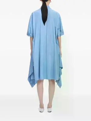 JNBY Striped Asymmetric Hem Dress