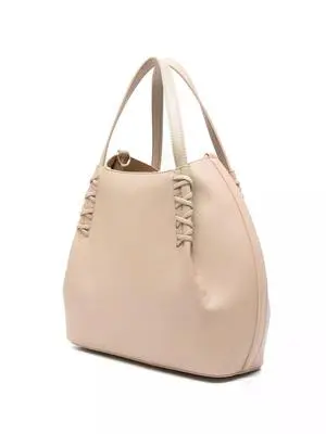 Moschino Logo Detail Tote Bag - Neutrals