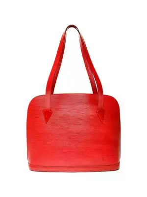 LOUIS VUITTON 1996 Épi-leather Shoulder Bag Red