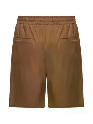 D4.0 Pleated Shorts - Brown