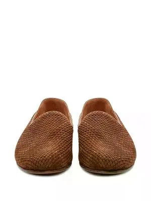 Premiata Interwoven Suede Loafers