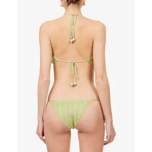 Devon Windsor Kyla Open-knit Bikini Top