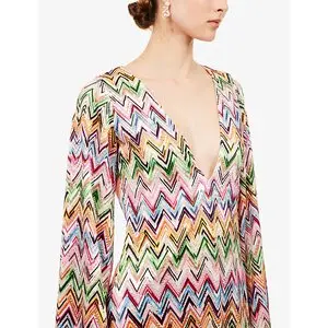 Missoni Chevron Knit Mini Dress
