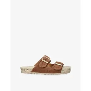 Manebí Hamptons Nordic Canvas Sandals - Rust