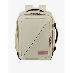 AMERICAN TOURISTER Woven Backpack - Coconut Sandmauve