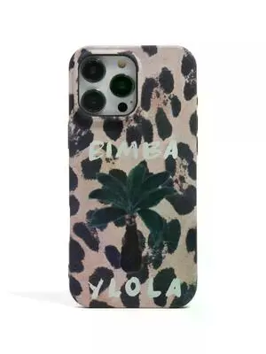 Bimba Y Lola Iphone 16 Pro Max Animal-print Phone Case - Neutrals