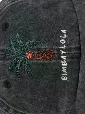 Bimba Y Lola Washed Cotton Palm Tree Cap