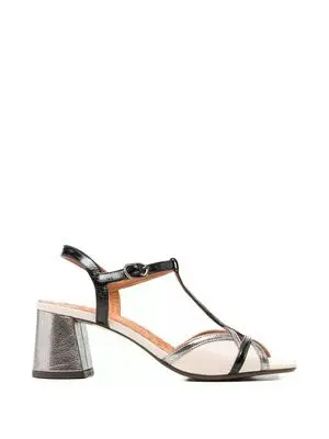 Chie Mihara Leather Pumps With Buckle Fastening - Neutrals