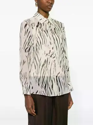 PENNYBLACK Animal Print Shirt