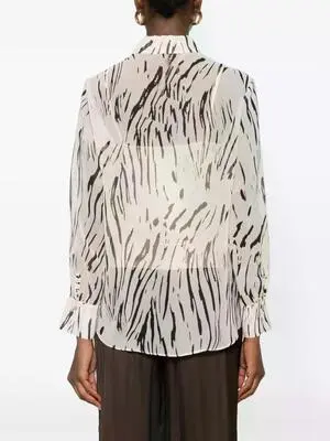 PENNYBLACK Animal Print Shirt