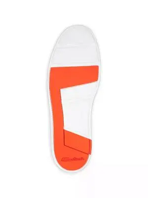 Santoni Woven Leather Lace-up Sneakers
