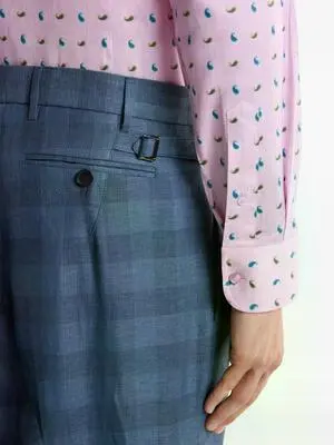 Etro Checked Trousers