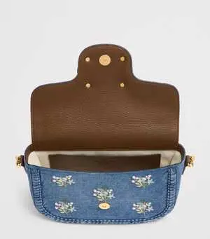 Valentino Garavani Embroidered Locò Shoulder Bag