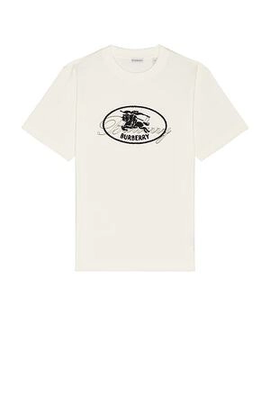 Burberry Ryan Script T-shirt - Chalk