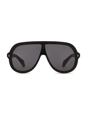 Moncler Sunsette Pilot Sunglasses - Black