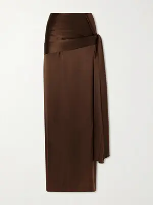HEIRLOME Mila Silk Maxi Skirt