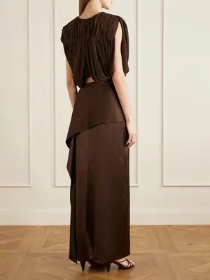 HEIRLOME Mila Silk Maxi Skirt
