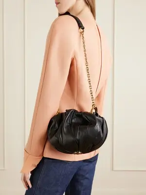 Chloé Leather Shoulder Bag - Black