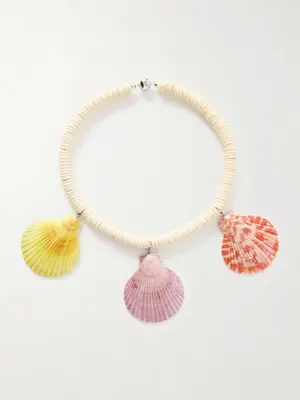 JULIETTA Exclusive Gold-tone Shell Beaded Necklace - Multi