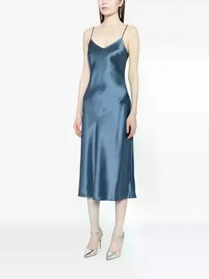 Cynthia Rowley Satin Dress - Blue