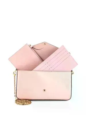 LOUIS VUITTON Felicie Pochette Epi Leather Crossbody Bag - Pink