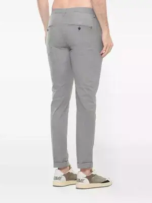 DONDUP Button-detail Trousers - Grey