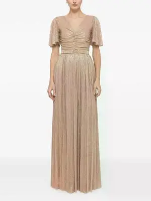 Nissa Short Sleeve Evening Dresses