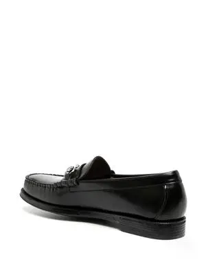 G.H.BASS Lincoln Heritage Horse Leather Loafers - Black