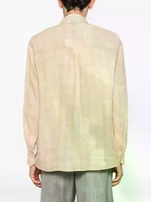 Our Legacy Checked Linen Shirt