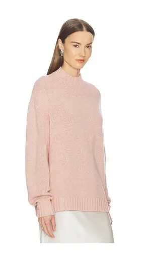 SRG Everlie Mockneck Sweater - Pink