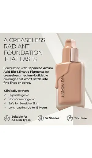 NATASHA DENONA Hy-glam Foundation - Tan