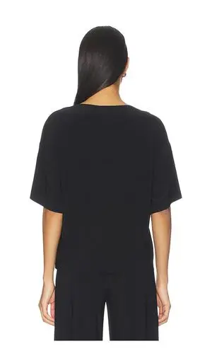 Norma Kamali Lifestyle Short Sleeve Boxy T-shirt