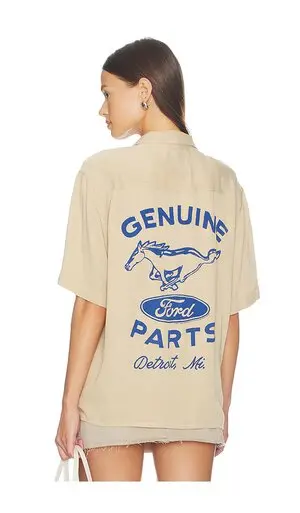 Junk Food Ford Mustang Camp Shirt