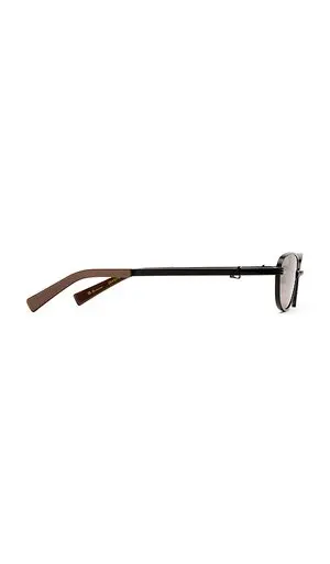 LUV LOU The Brooklyn Sunglasses - Black