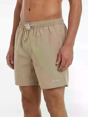 MC2 SAINT BARTH Patmos Swim Shorts - Neutrals