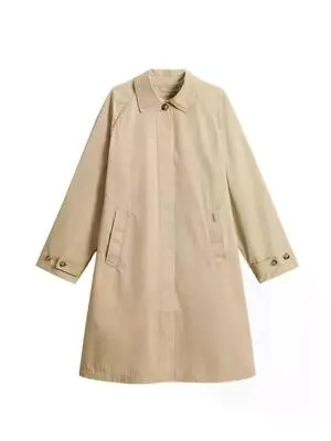 Woolrich Raglan-sleeve Trench Coat