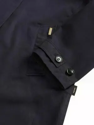 Woolrich Raglan Sleeve Coat With Classic Collar