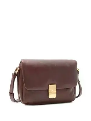 A.p.c. Small Grace Leather Shoulder Bag - Brown