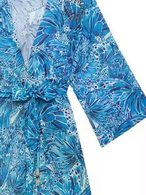 Malìparmi Butterfly Print Dress