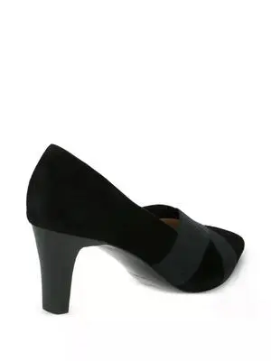 PETER KAISER Suede Pumps With Elastic Crossover Strap