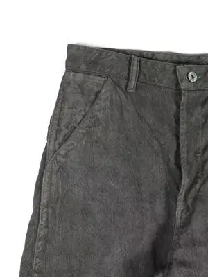 TAIGA TAKAHASHI Dark Textured Trousers
