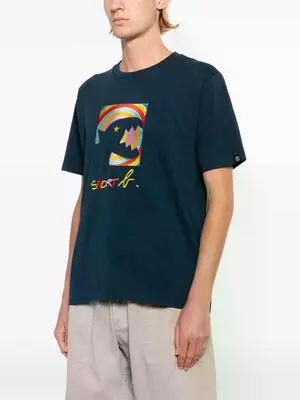 AGNES B. Box Dino T-shirt - Blue
