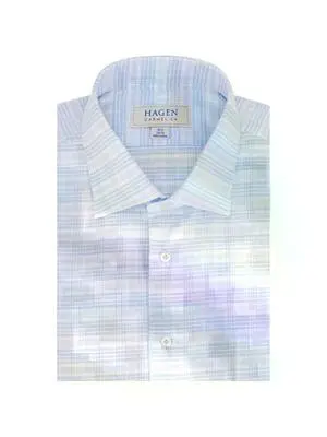 HAGEN SHIRTS Plaid-check Shirt - Blue