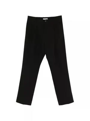Imperial Pleated Front Trousers - Black