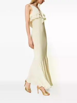 TWINSET Ruffled Maxi Dress